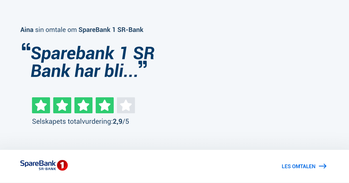 SpareBank 1 SR-Bank: Sparebank 1 SR-Bank har blitt bedre siden starten ...